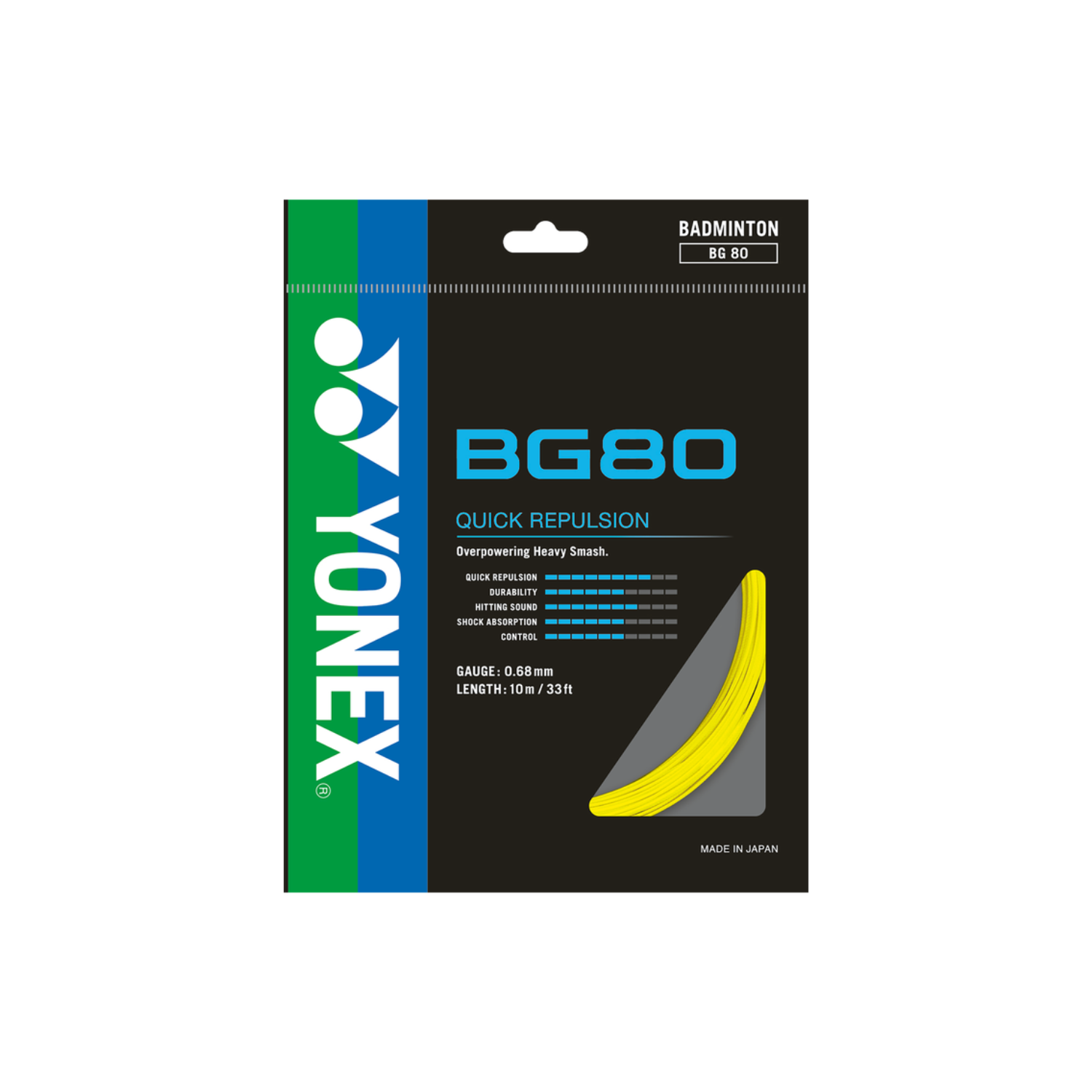 Yonex BG80 Badminton String (Single Pack)